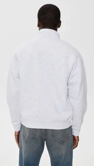 Obey Established Works Quarter Zip Sweatshirt