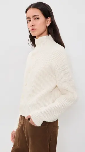 DUNST High Neck Cardigan