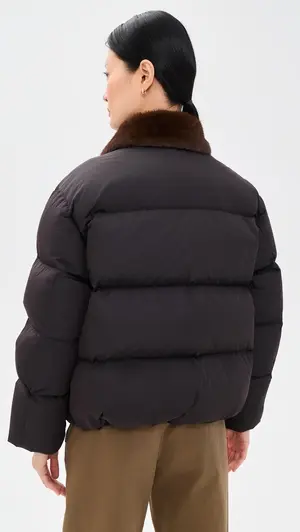 DUNST Collared Goose Down Jacket