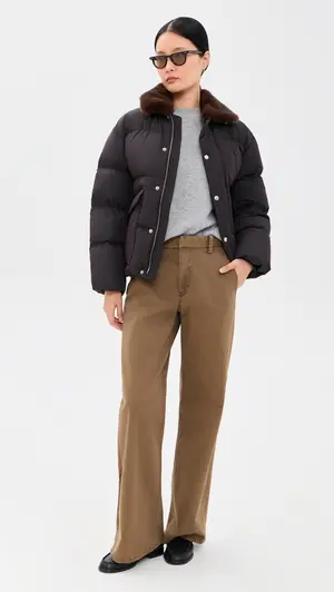 DUNST Collared Goose Down Jacket