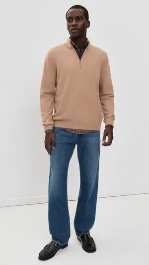 RHONE Commuter 1/4 Zip Sweater