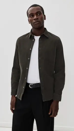 Nn07 Asher Baby Corduroy Shirt
