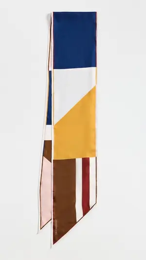 Zimmermann Printed Silk Neck Scarf