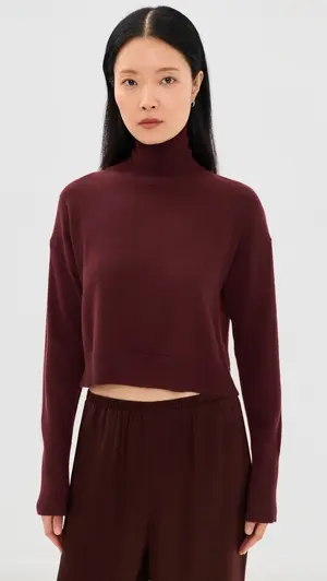 Sablyn Sable Cashmere Turtleneck Sweater
