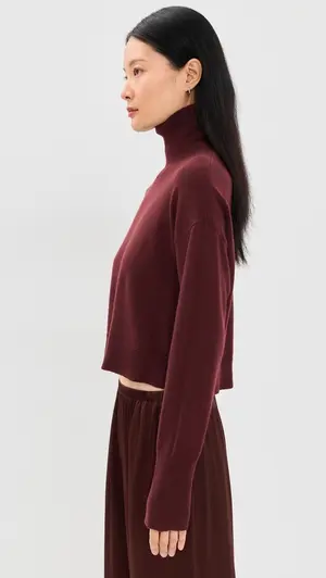 Sablyn Sable Cashmere Turtleneck Sweater