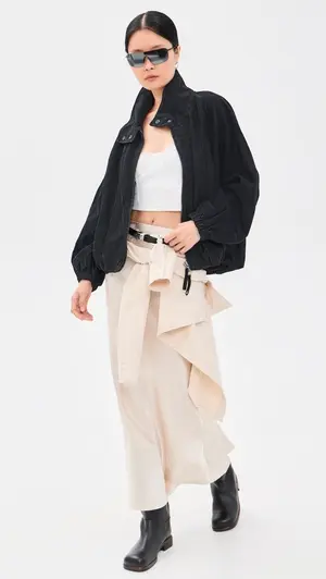 Free People Chelsea Faux Suede Jacket