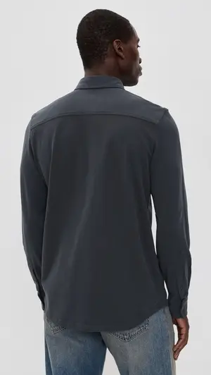 Marine Layer Luxe 250 Button Down Shirt