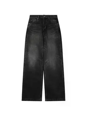 Rick Owens Tower Strobe In Washed 14,5oz Washed Denim