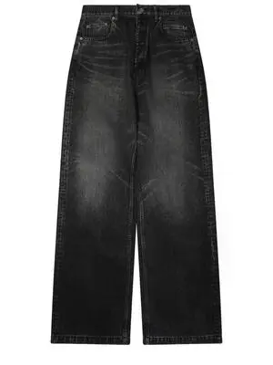 Rick Owens Tower Strobe In Washed 14,5oz Washed Denim