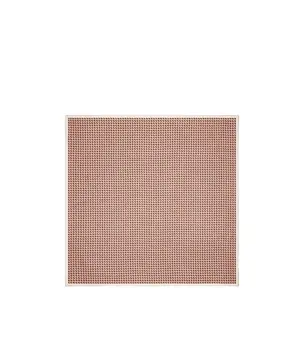 Fendi Polka Dot Detailed Finished Edge Foulard - Pink