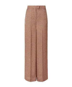 Fendi Dots Jacquard Silk Pants