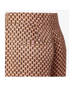 Fendi Dots Jacquard Silk Pants