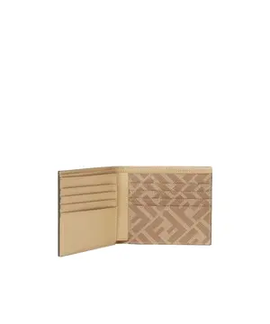 Fendi Squared Ff Bi-fold Wallet