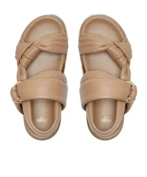 Fendi Nappa Leather Sandals