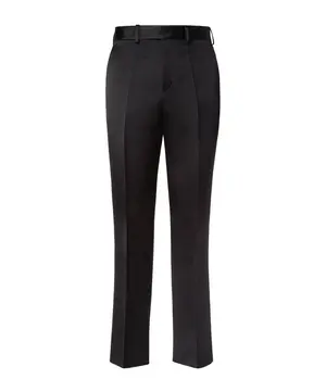 Fendi Silk Pants - Black