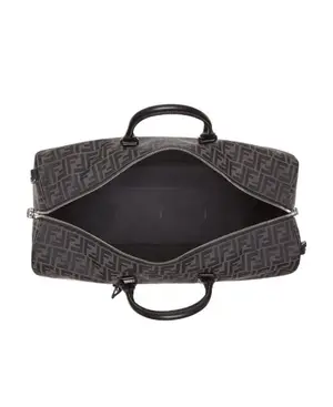 Fendi Ff Jacquard Fabric Large Bag