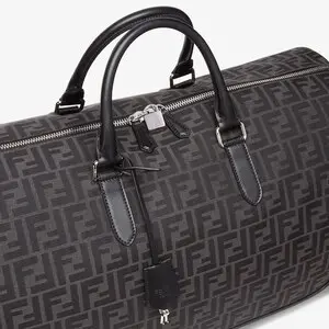 Fendi Ff Jacquard Fabric Large Bag