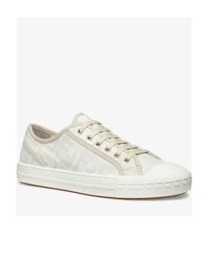 Fendi Domino Lace-up Sneakers