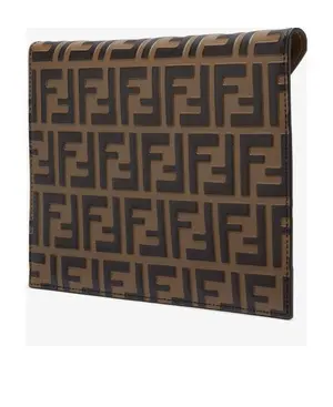 Fendi Ff Diamonds Flat Pouch