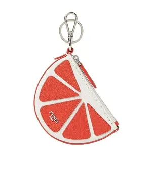 Fendi Lemon Zip-up Charm