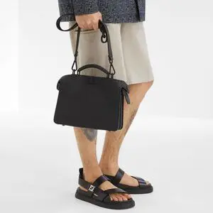 Fendi Ff Interwoven Bands Sandals