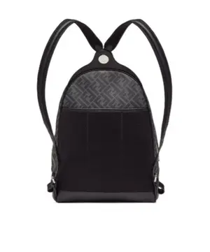 Fendi Diagonal Chiodo Medium Backpack