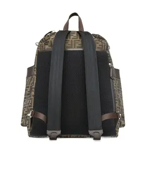 Fendi Ff Motif Drawstring Backpack