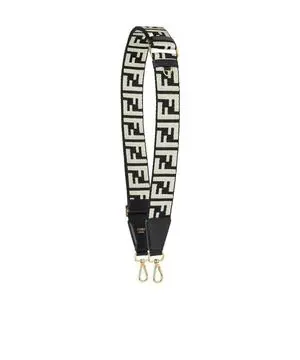 Fendi Ribbon Shoulder Strap - Black