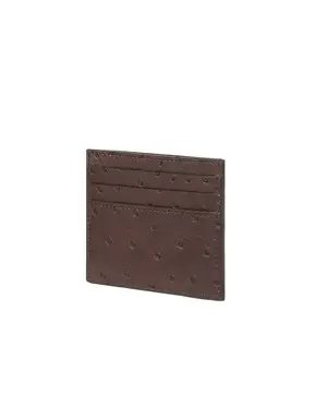Fendi Ostrich Card Holder
