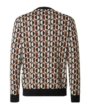 Fendi Monogrammed Knit Sweater