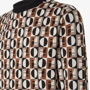 Fendi Monogrammed Knit Sweater