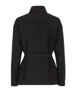 Fendi Belted Button-down Jacket