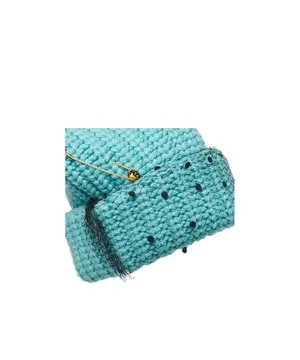Fendi Maxi Beanie In Wool And Cashmere