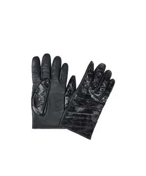 Fendi Chevron Hagfish Gloves