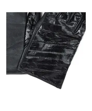 Fendi Chevron Hagfish Gloves