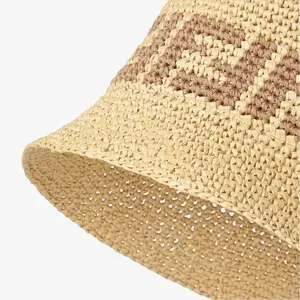 Fendi Ff Intarsia Bucket Hat