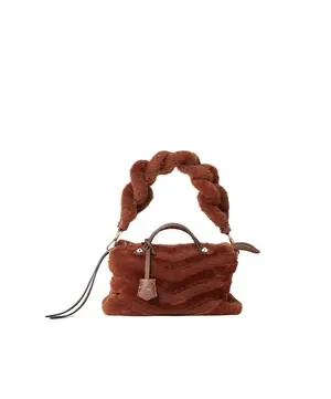 Fendi Shearling Shoulder Strap
