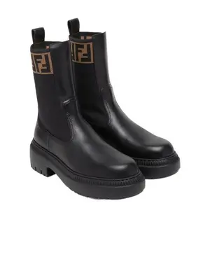 Fendi Domino Biker Boots