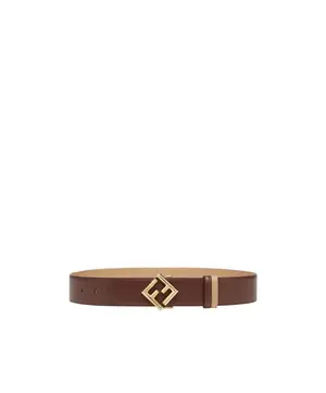 Fendi Ff Diamonds Reversible Belt