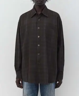 Our Legacy Borrowed Check-print Shirt