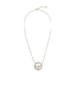 Fendi Gold-colored Necklace - Yellow