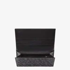 Fendi Grey Fabric Wallet
