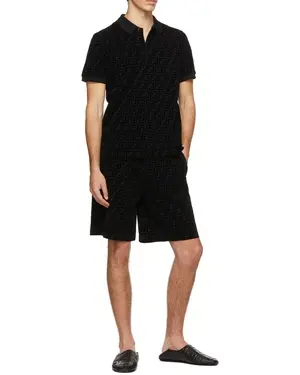 Fendi Ff Motif Bermuda Shorts
