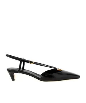 Fendi Ffold Slingback Pumps