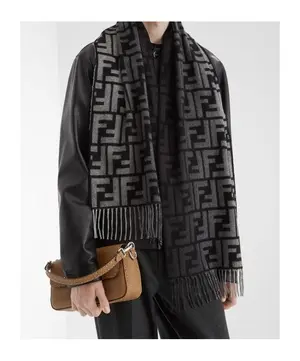Fendi Ff Wool Scarf