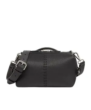 Fendi Selleria Siesta Small Messenger Bag - Black