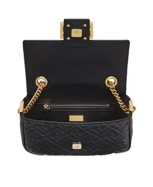 Fendi Ff Motif Chained Shoulder Bag