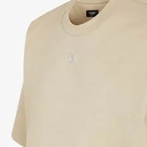 Fendi Ff Plaque Crewneck T-shirt