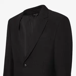 Fendi Jacquard Wool Blazer