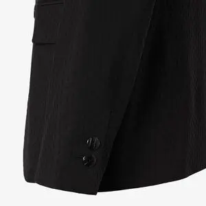 Fendi Jacquard Wool Blazer